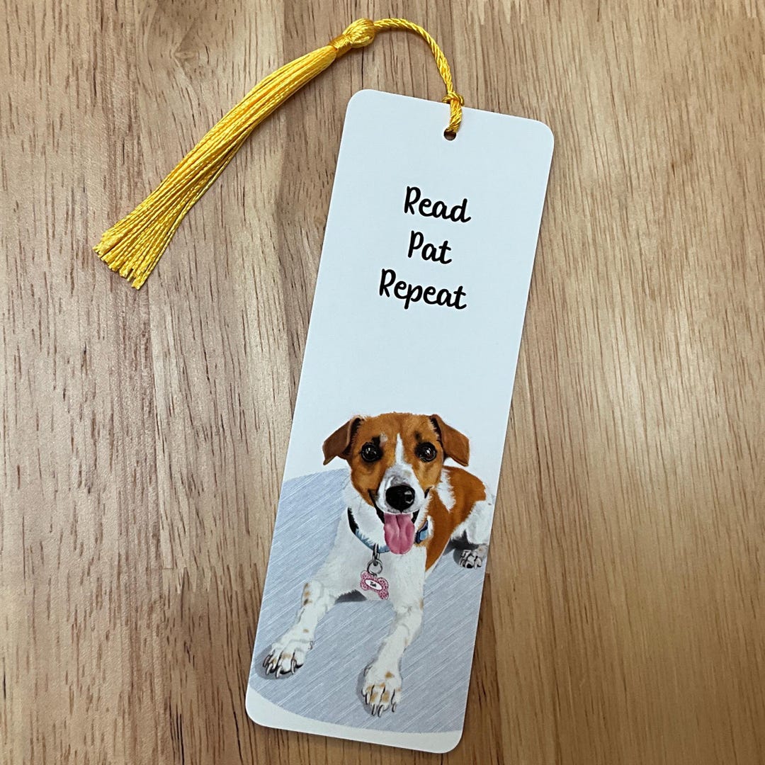 Dog Bookmark Tek Jack Russell Terrier - Etsy