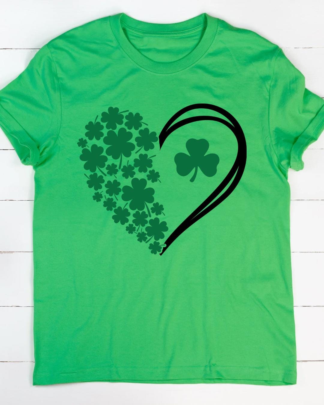 Heart of Clovers - St. Patrick’s Day - Etsy