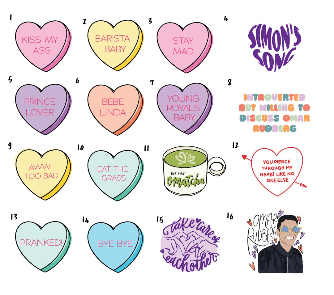 Omar Rudberg Funny Sayings Stickers Vinyl Waterproof - Etsy