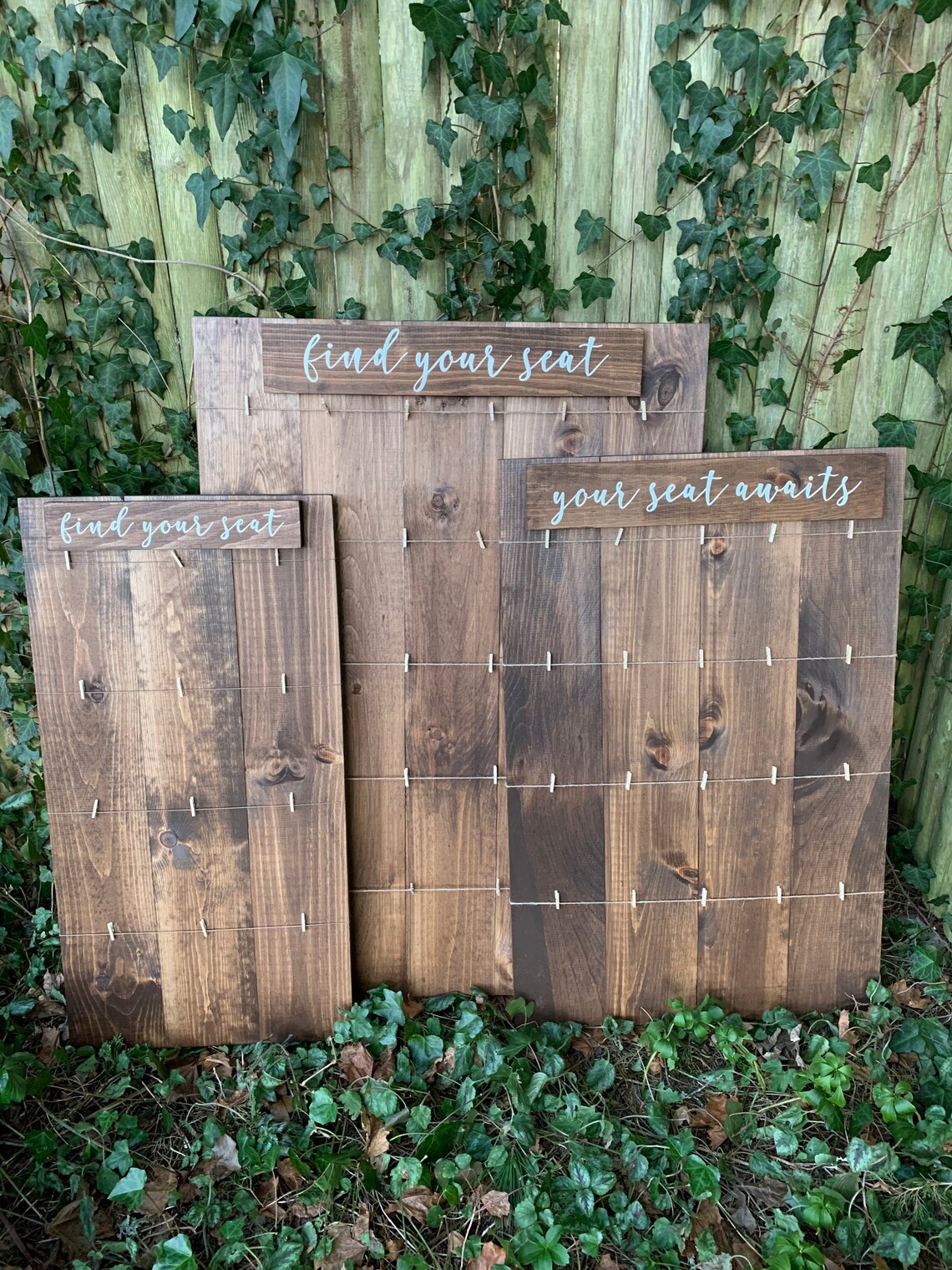 30 Table Find Your Seat Board / Table Assignment Board / Guest Seating ...