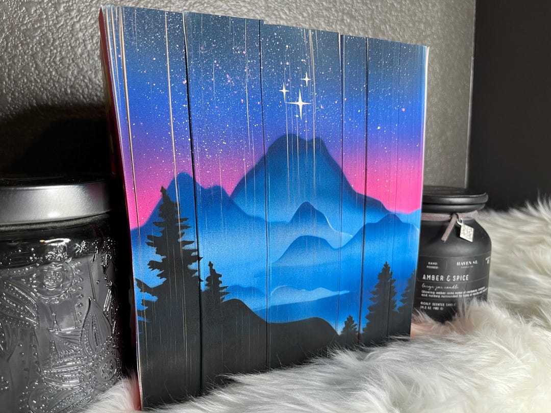 A Court of Thorns and Roses (ACOTAR) Box Set With Airbrushed Stenciled ...