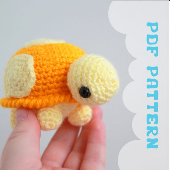 Tilly The Turtle An Amigurumi Crochet Pattern PDF | Etsy