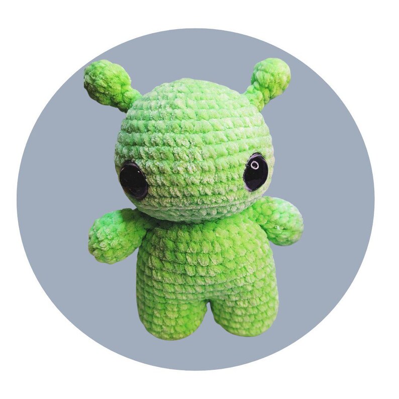 Alien Plush Crochet Pattern - Etsy