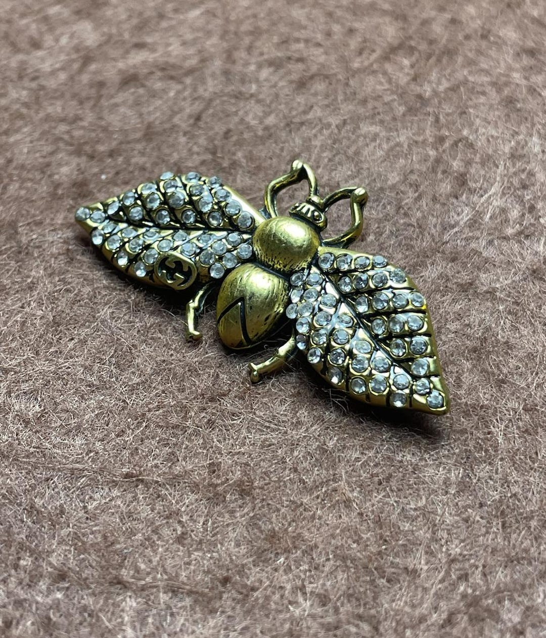 Gucci Bee Wonderful Vintage Brooch With Stones Good Condition 90s - Etsy
