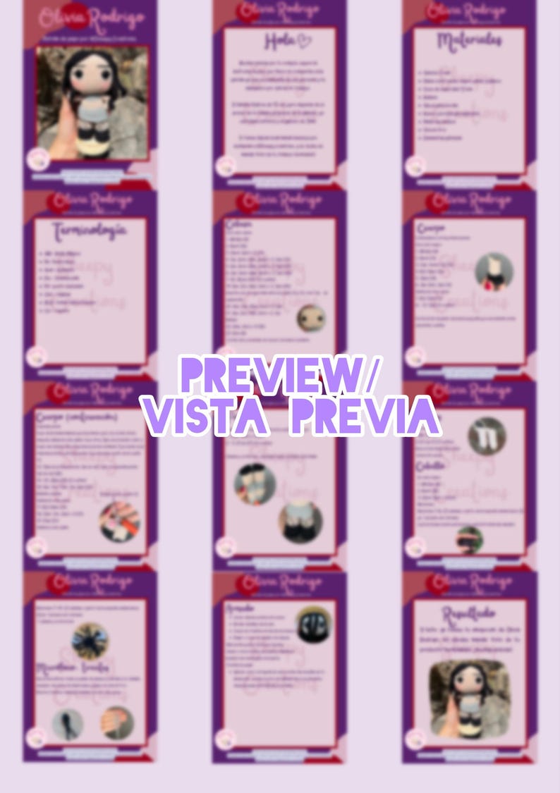 Olivia Rodrigo Guts Crochet Pattern - Etsy