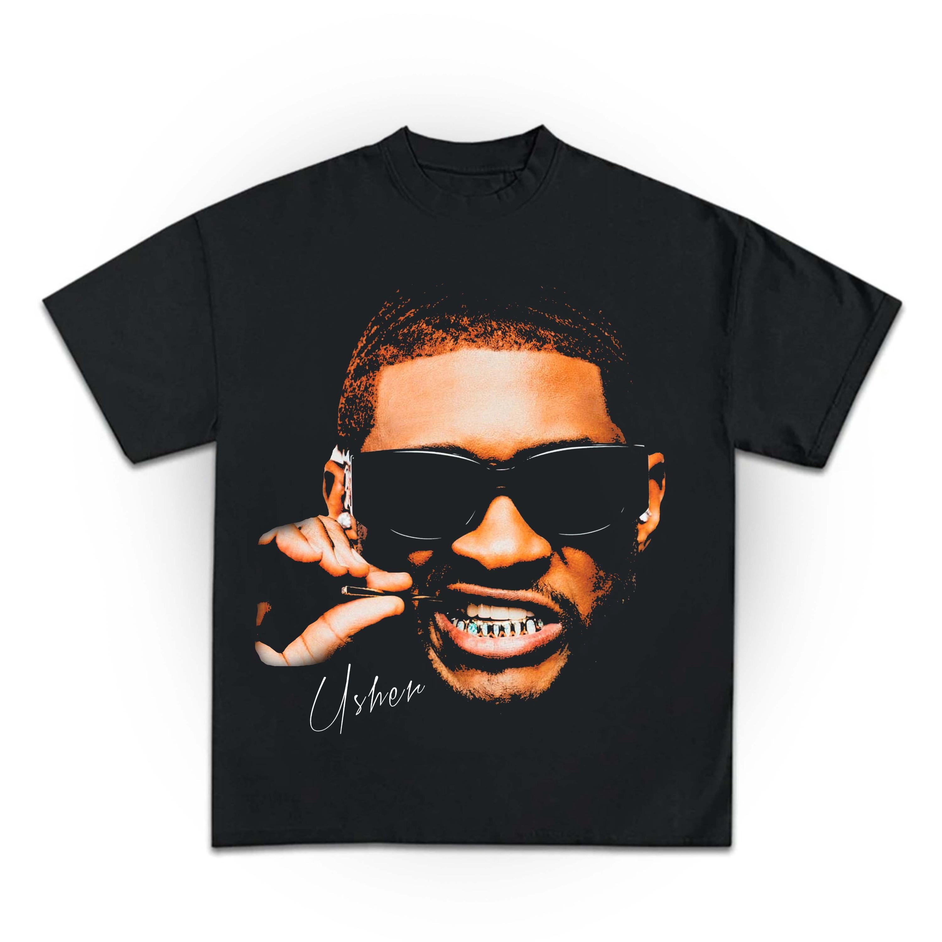 Usher, Usher Shirt, Usher Concert Shirt, Past Present Future Tour Shirt ...