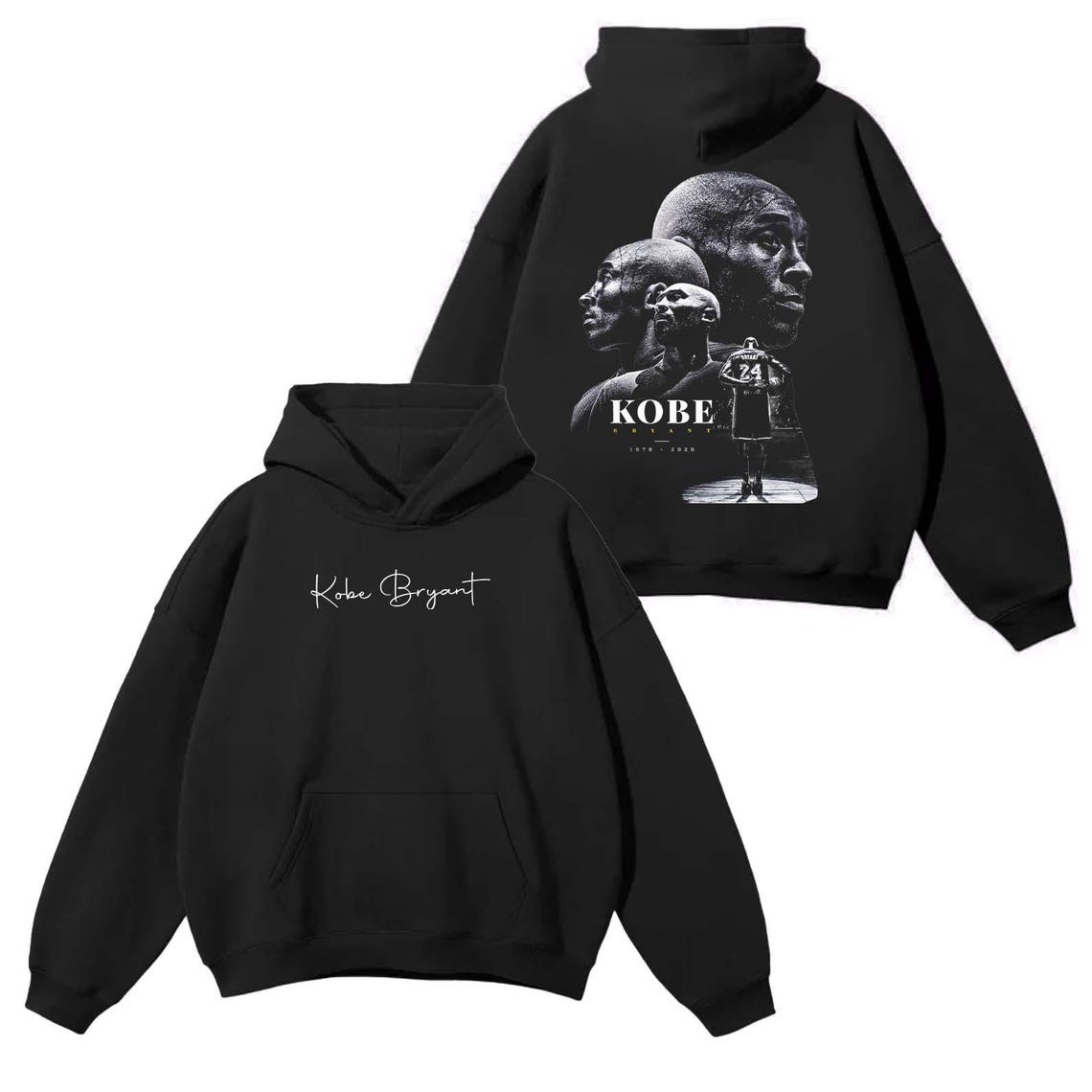 Kobe Hoodie Basketball Hoodie, Kobe Sweater, Kobe Tee, Retro Kobe Fan ...