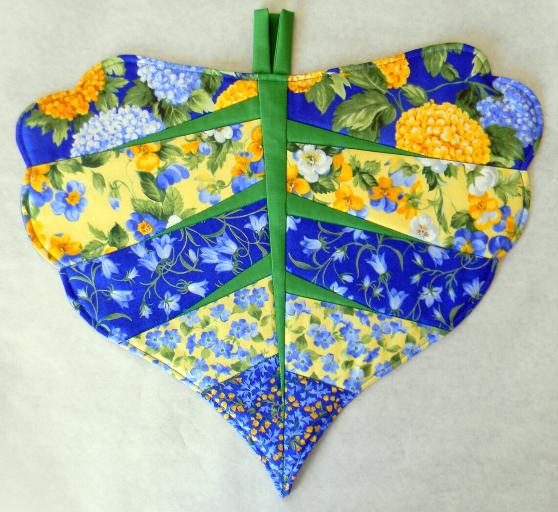 PDF: 4 Sizes Cottonwood Leaves Paper Pieced Quilt Pattern - Etsy