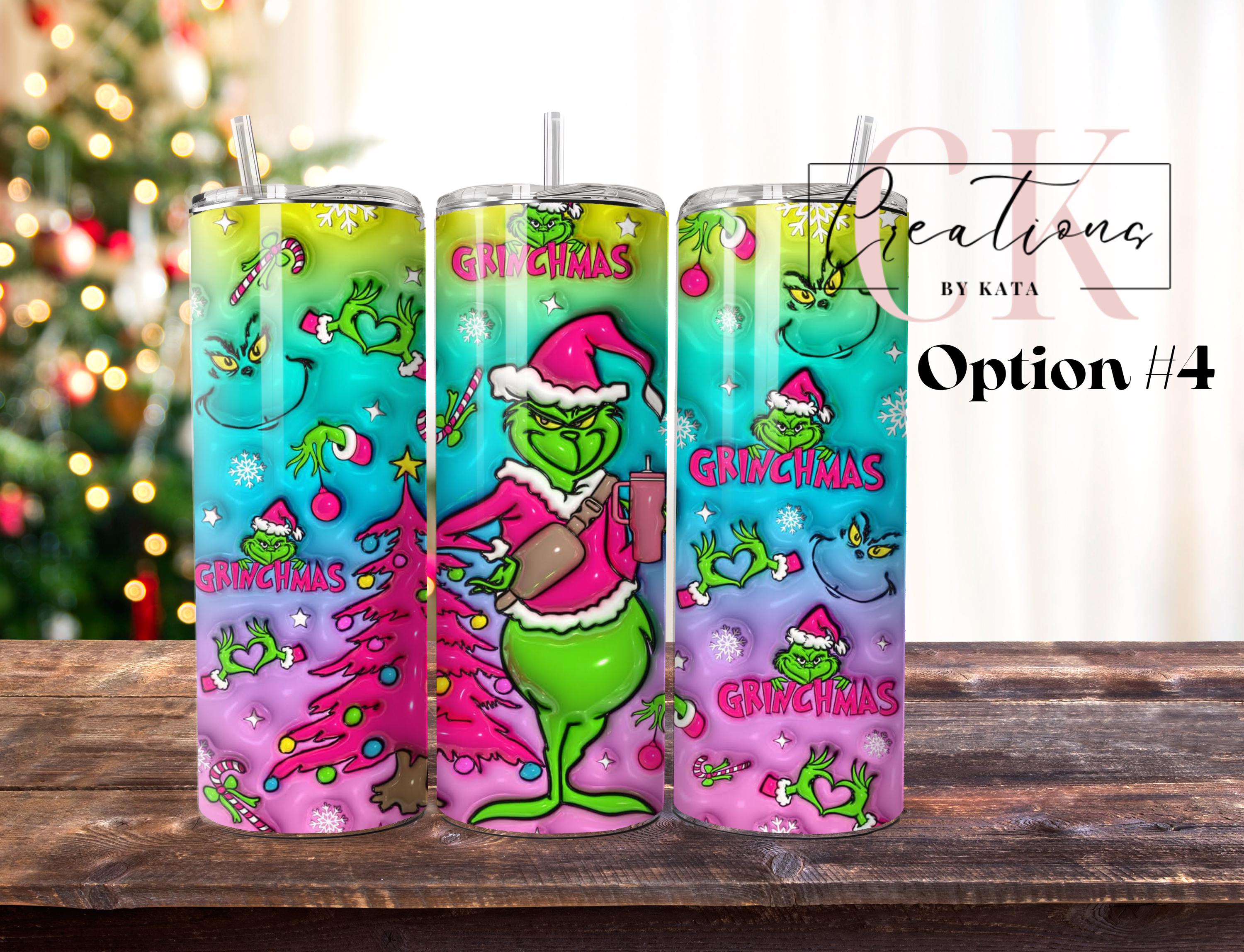 Custom grinch Before Coffee Travel Tumbler Personalized Stainless Steel ...