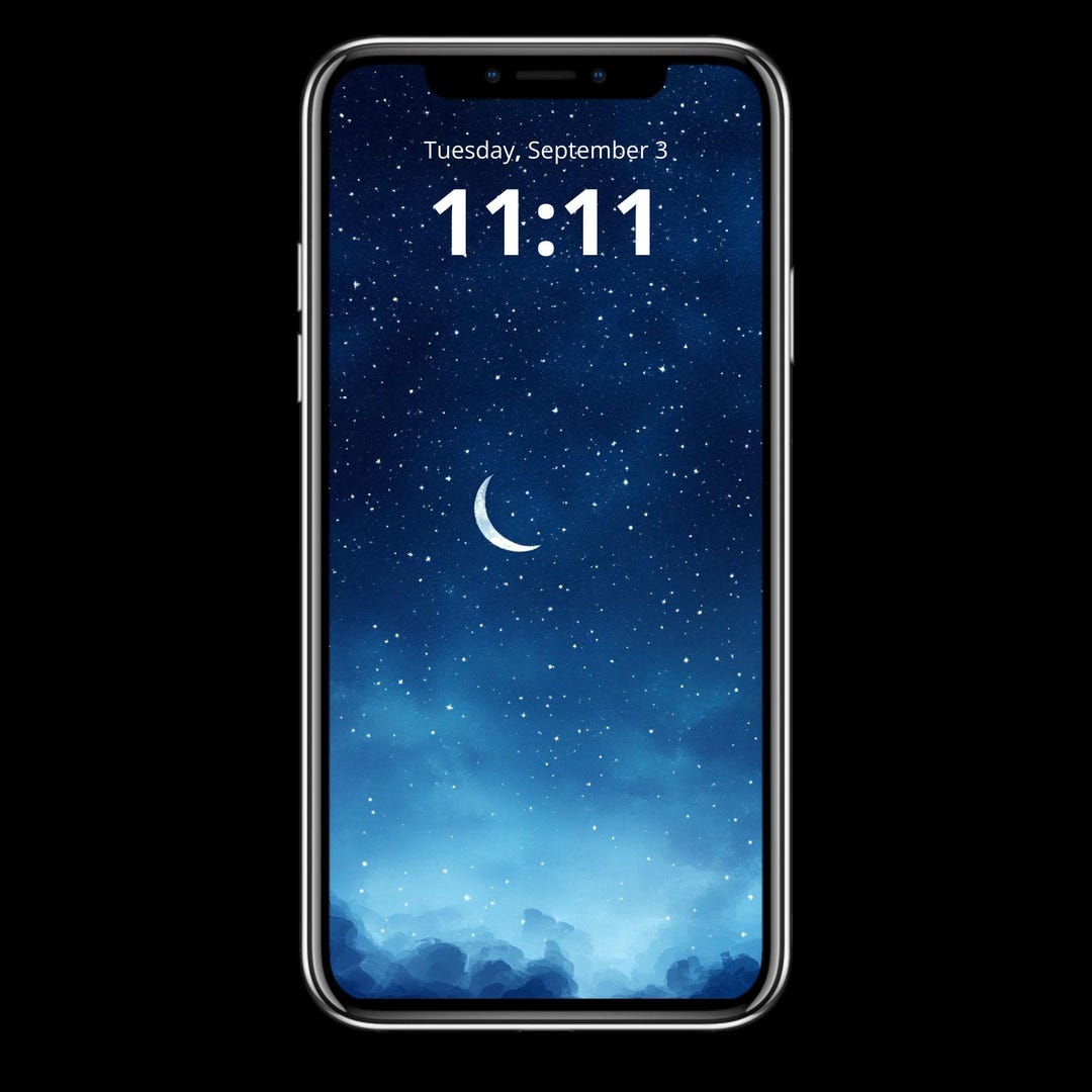 Starry Night Sky Wallpaper Tranquil Outdoor Stars for Iphone, Android ...