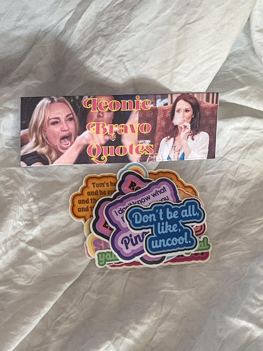 12 Bravo Quotes Stickers Iconic Real Housewives and Vanderpump Rules ...
