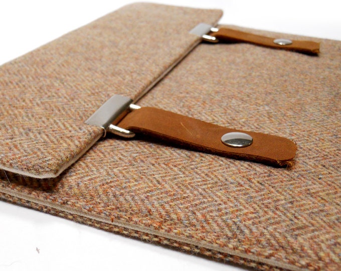 IPad Case Brown Herringbone Tweed - Etsy