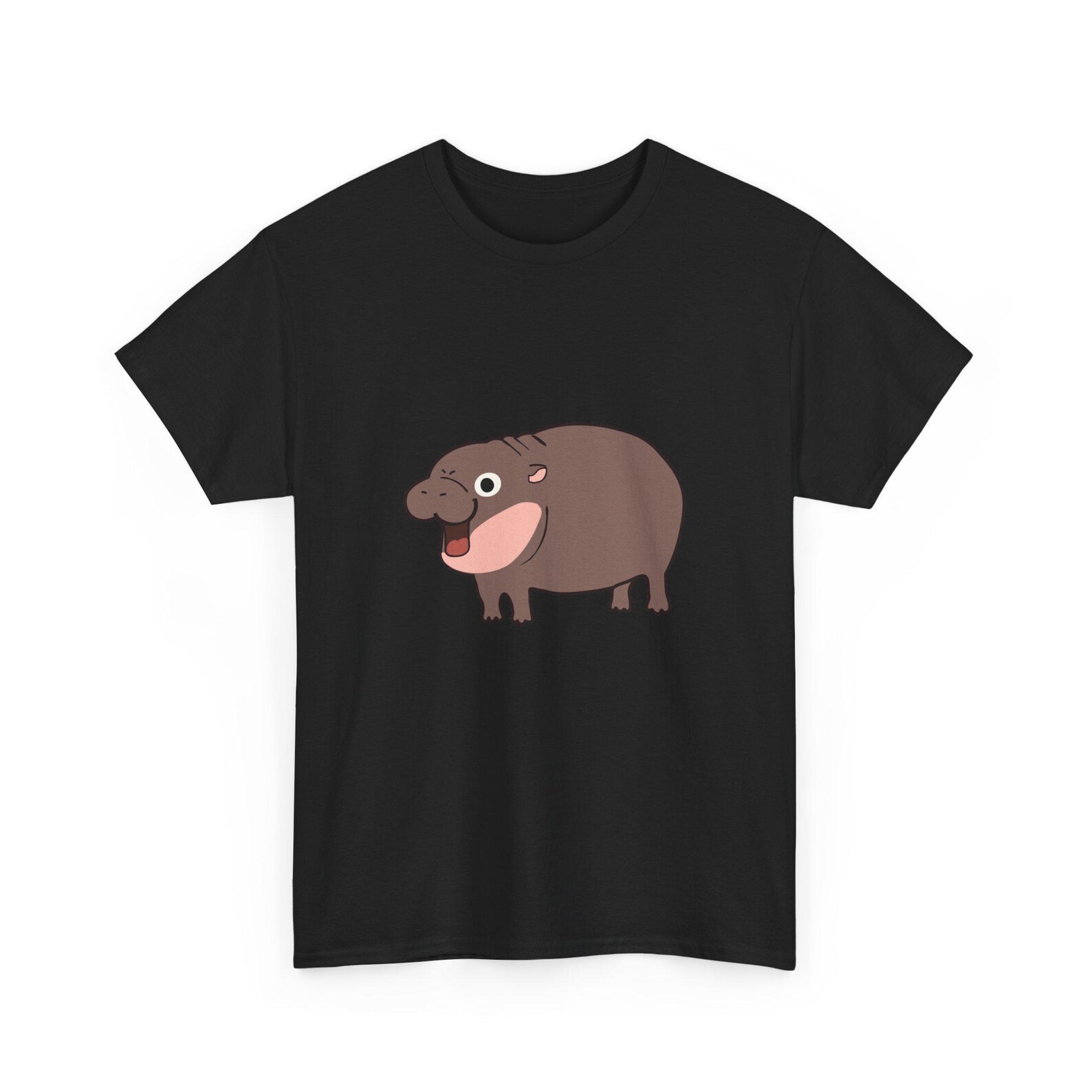Moo Deng T-shirt, Moo Deng Merch, Moo Deng Gift, Baby Hippo T-shirt ...