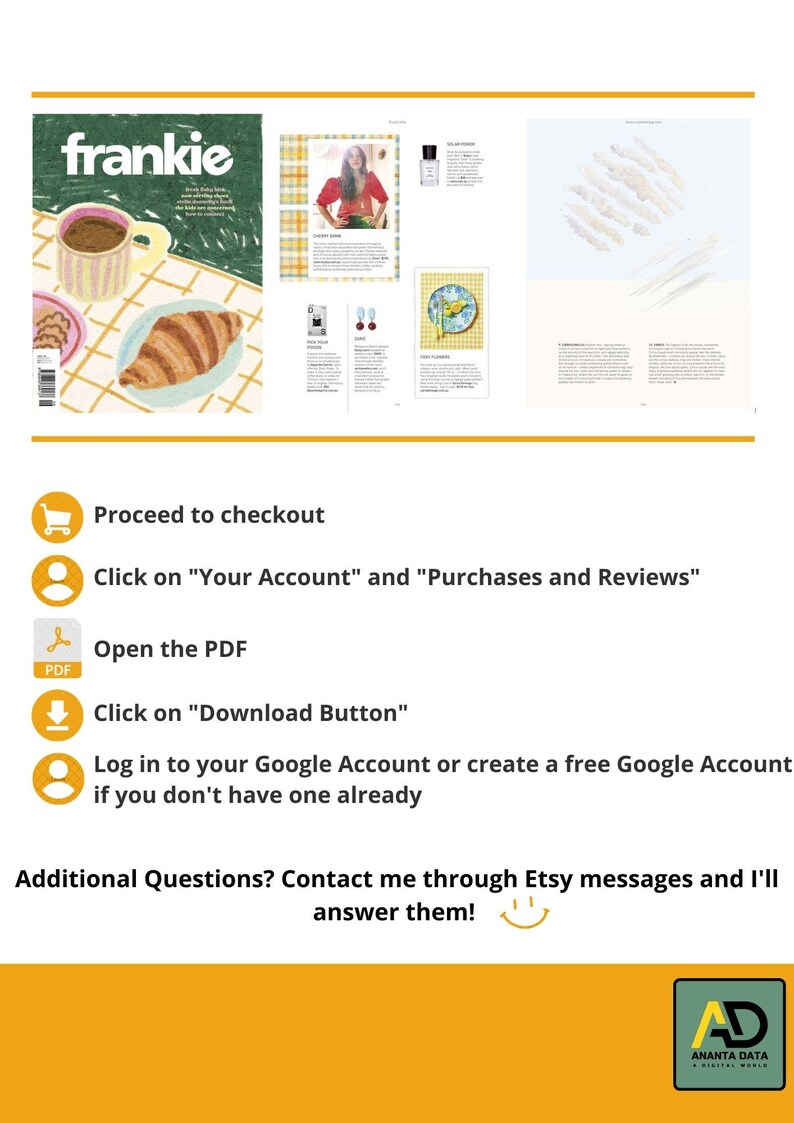 Frankie Magazine – Issue 128, Novemberdecember 2025 - Etsy