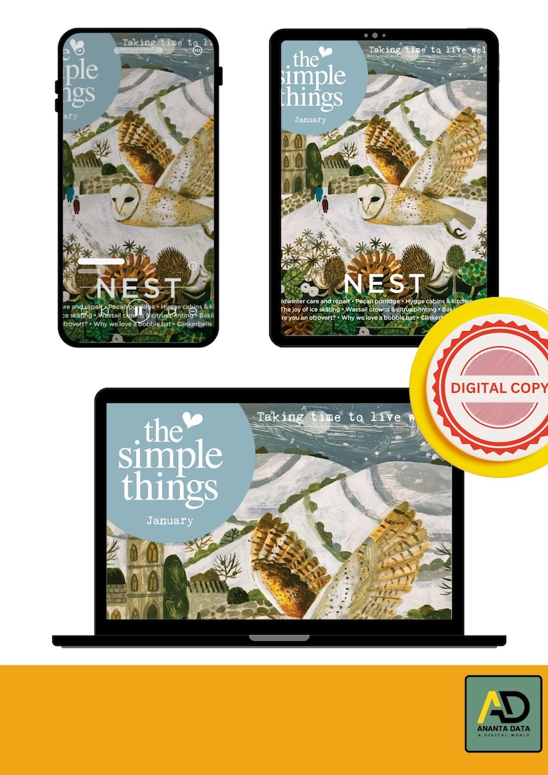 The Simple Things – January 2026 - Etsy