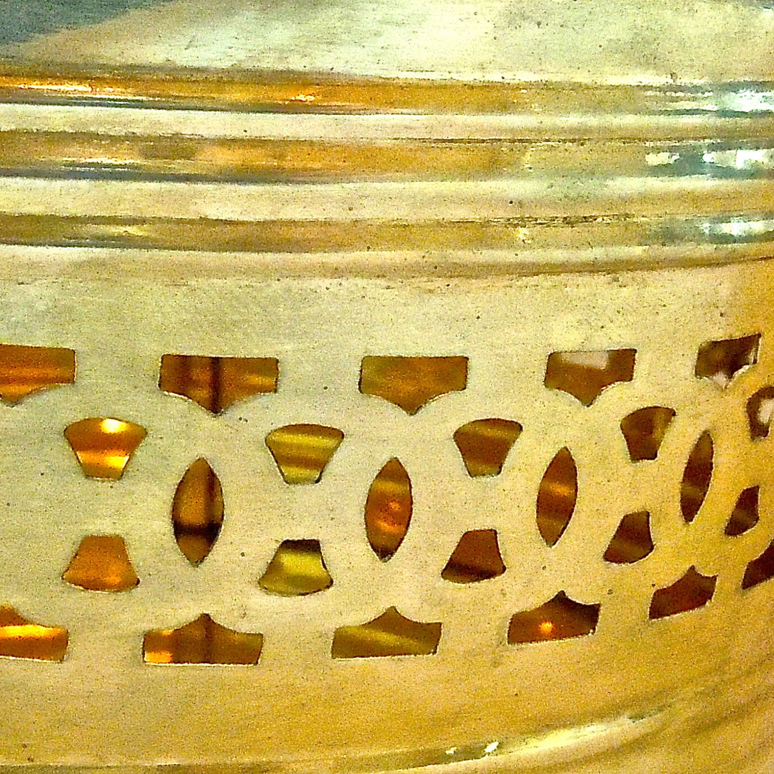 Brass Basket Filigree Basket Solid Brass - Etsy