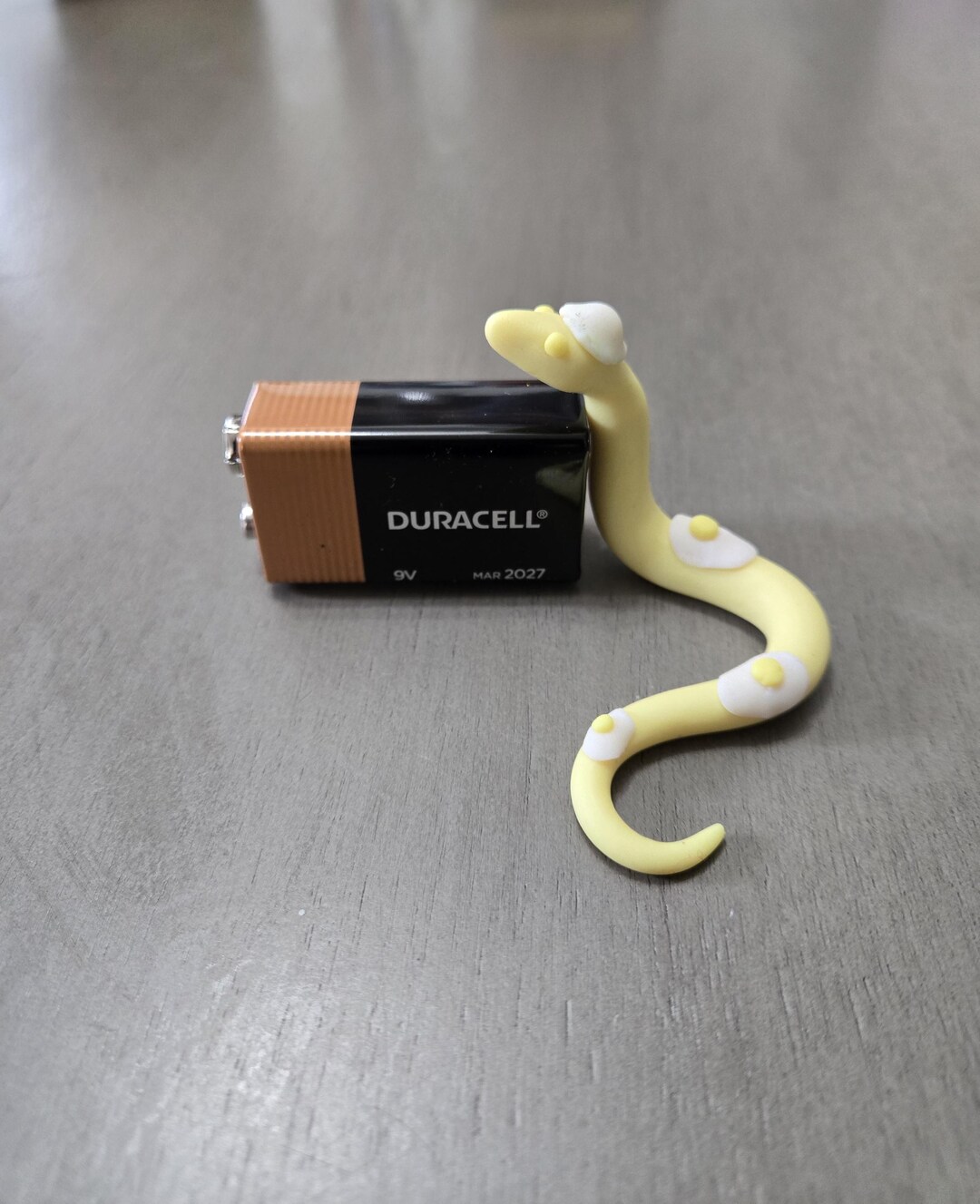 Polymer Clay Snake Sculpture - Egg Snake - Etsy