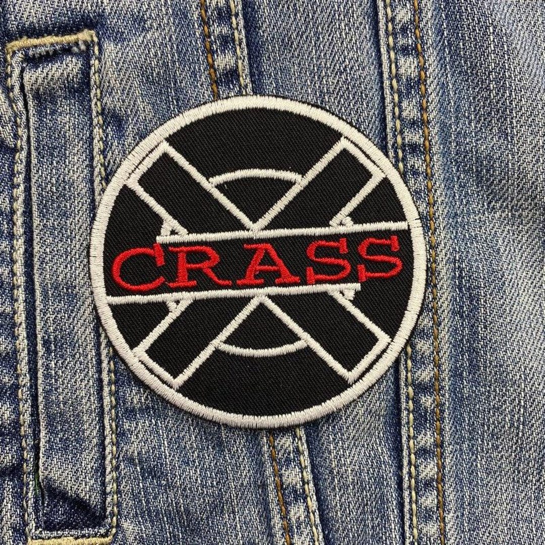 Crass 4 Embroidered Patch Badge Applique Iron On - Etsy