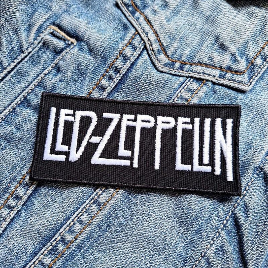 Led Zeppelin 7ebf18 Embroidered Patch Badge Applique Iron On - Etsy