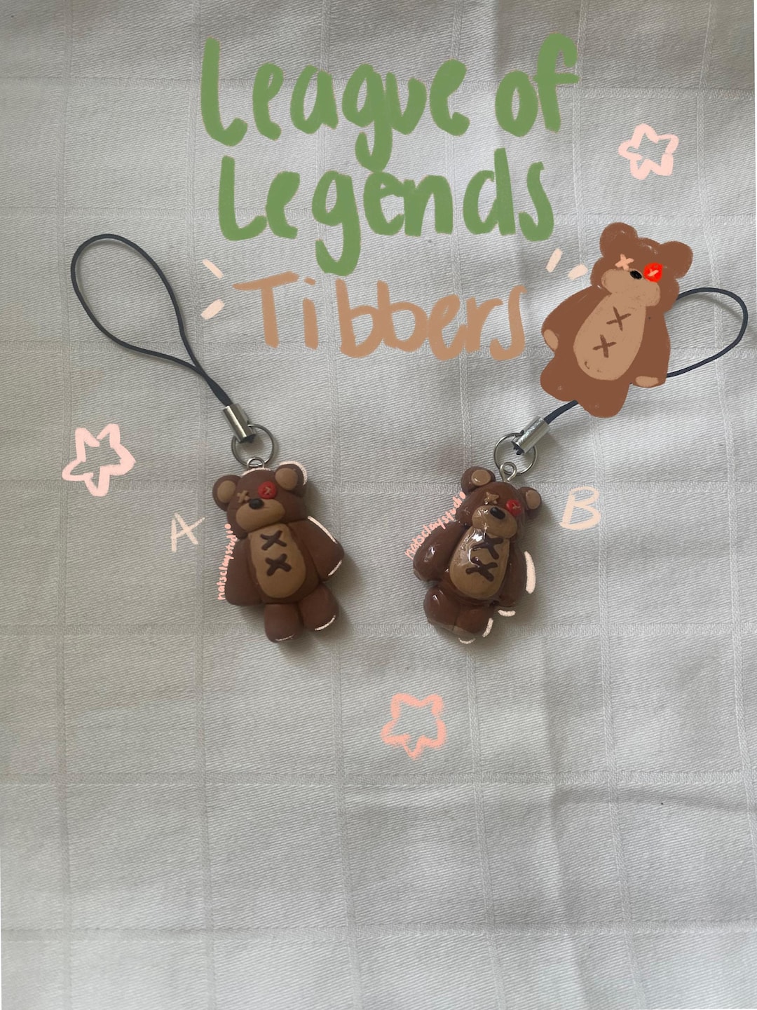 Made to Order - League of Legends Tibbers Phone Charm And/or Keychain ...