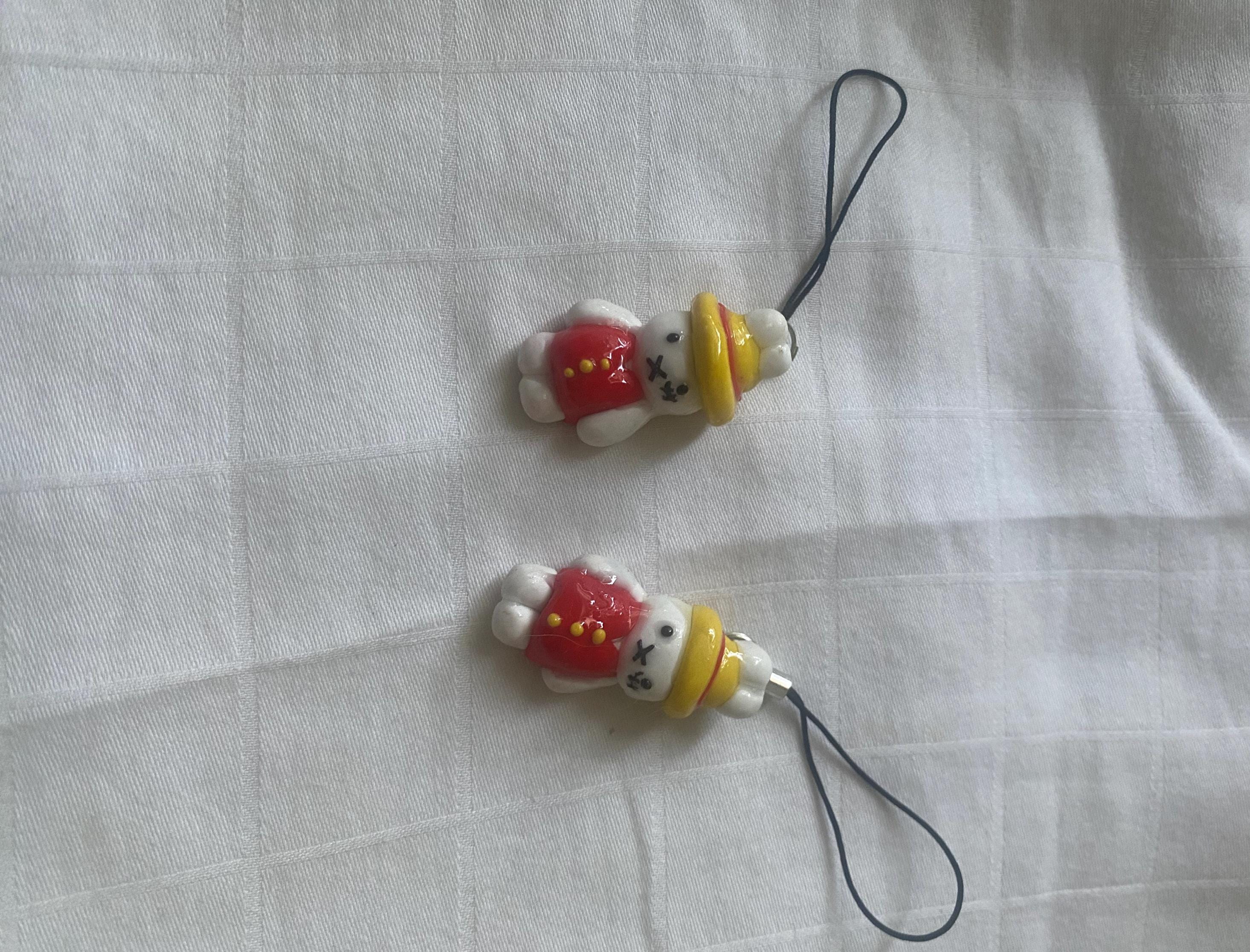 One Piece Luffy Miffy Phone Charm - One Piece - Miffy - Etsy