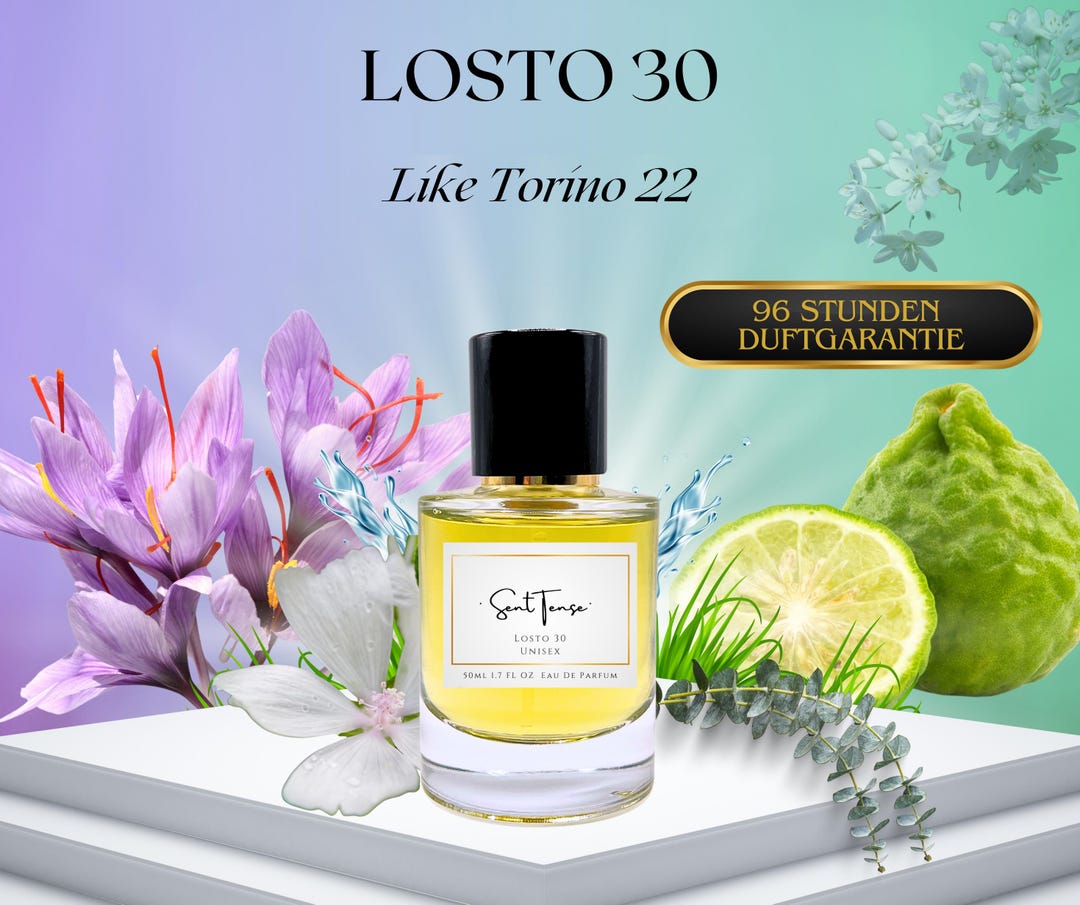 100% Handmade Perfume Torino 22 Unisex Fragrance by Senttense ...