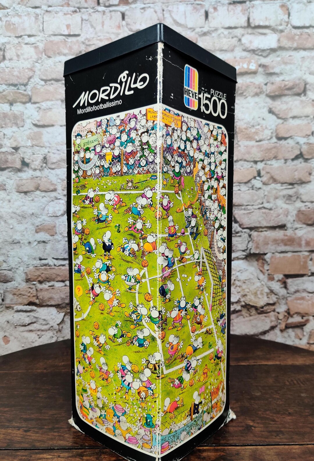 Rare Heye 1500 Piece Puzzle: Vintage Mordillo Footballissimo From the ...