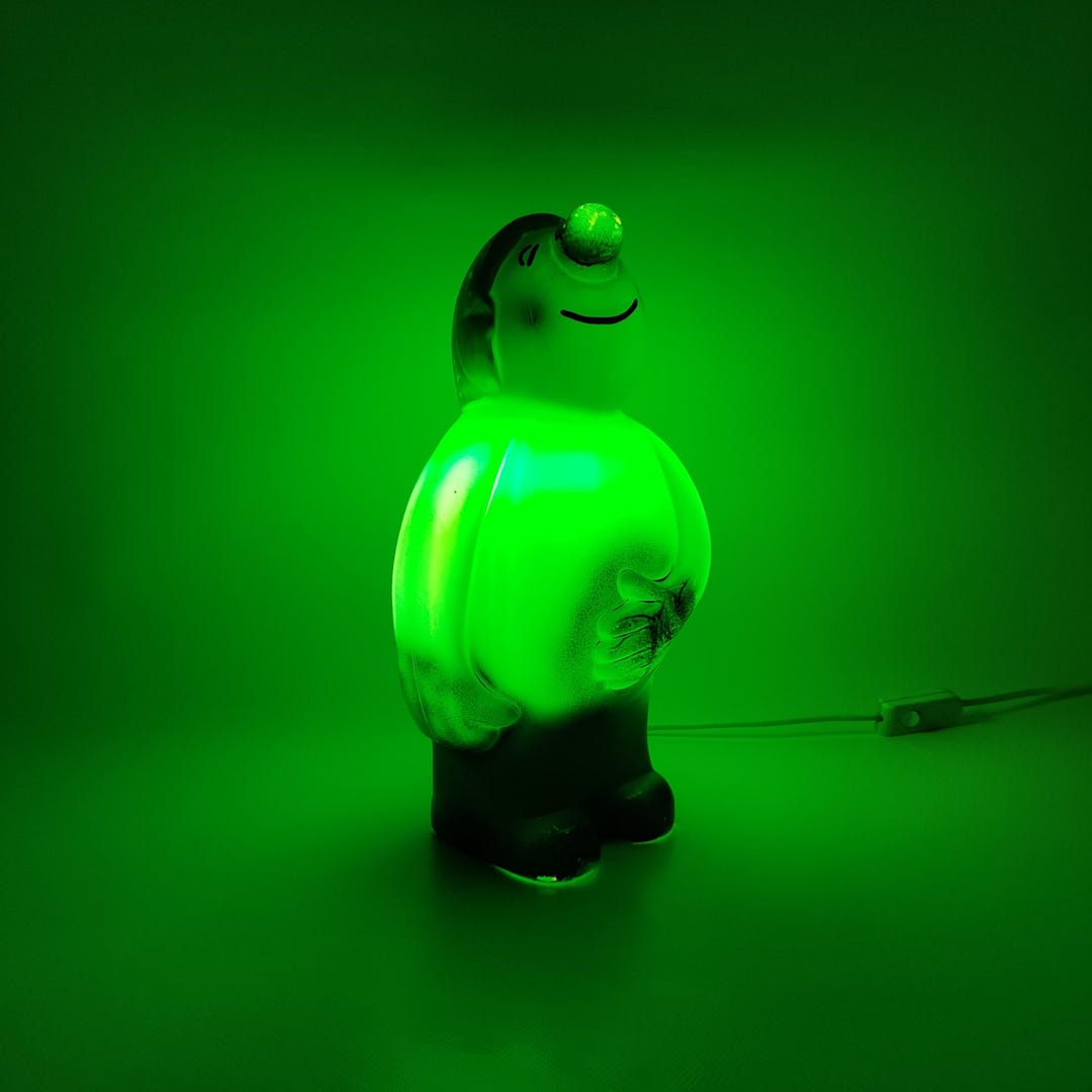 Vintage 1970s Lefax Maennchen Advertising Lamp Rarity - Etsy