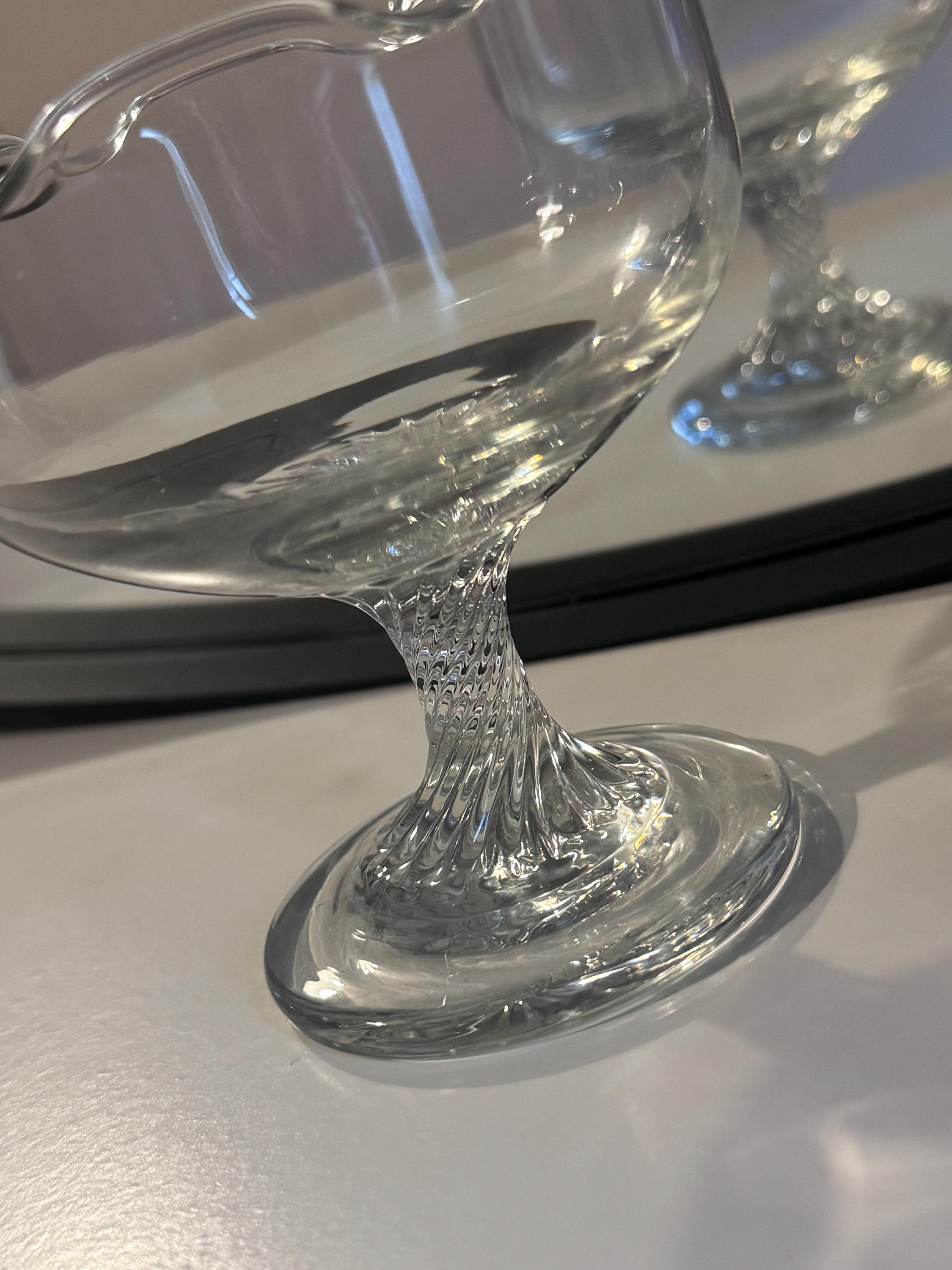 Vintage DEMA Glass Sundae Ice Cream Dessert Dishes Bowls Multipurpose ...