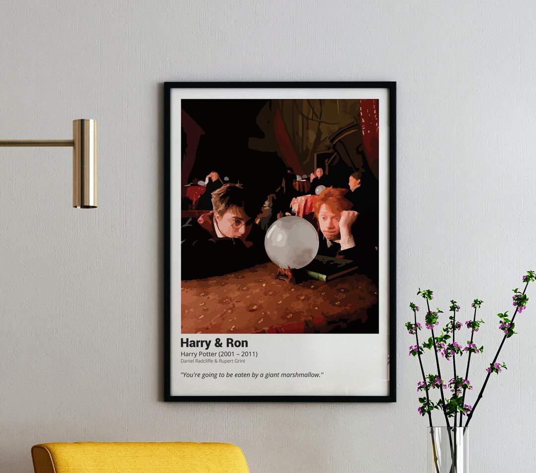 Harry Potter Printable Poster – Harry & Ron Quote – INSTANT Download ...