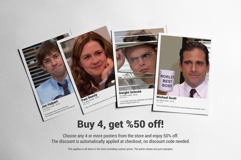 Dwight Schrute 'christmas Elf' Quote Wall Art & Postcard – the Office ...