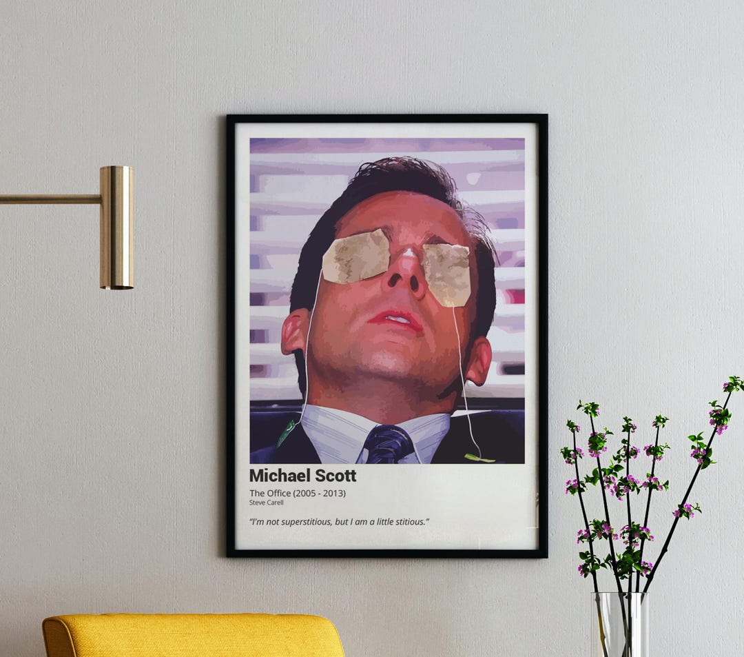 Michael Scott Printable Wall Art & Postcard the Office TV Show Quote ...