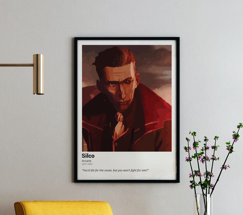 Silco Quote Poster–arcane Digital Wall Art–printable Vector Art–league ...