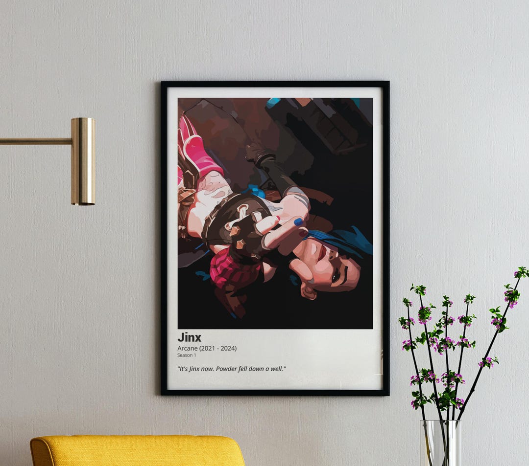 Jinx Arcane Quote Art Print: TV Show Wall Decor (digital Download) - Etsy