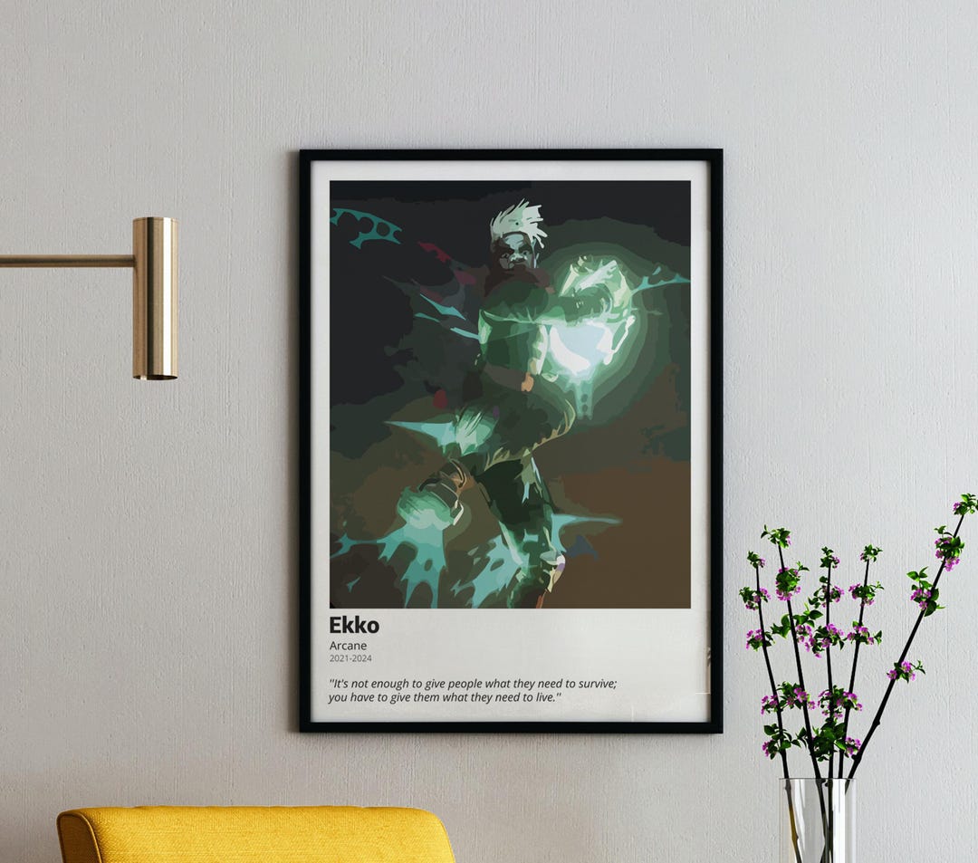 Ekko Digital Print Vector Poster – Postcard – Arcane Quote Print – Gift Idea – Digital Download ...