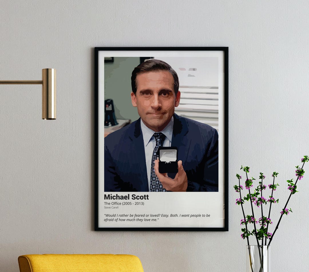 Michael Scott Printable Wall Art – the Office Quote Poster – Funny ...