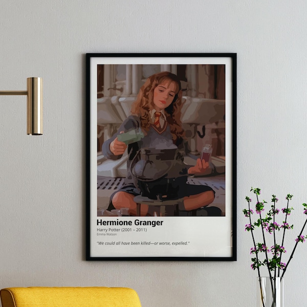 Hermione Poster - Etsy