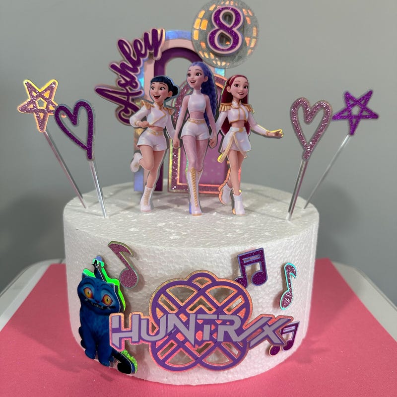 Huntrix Birthday Cake - Etsy