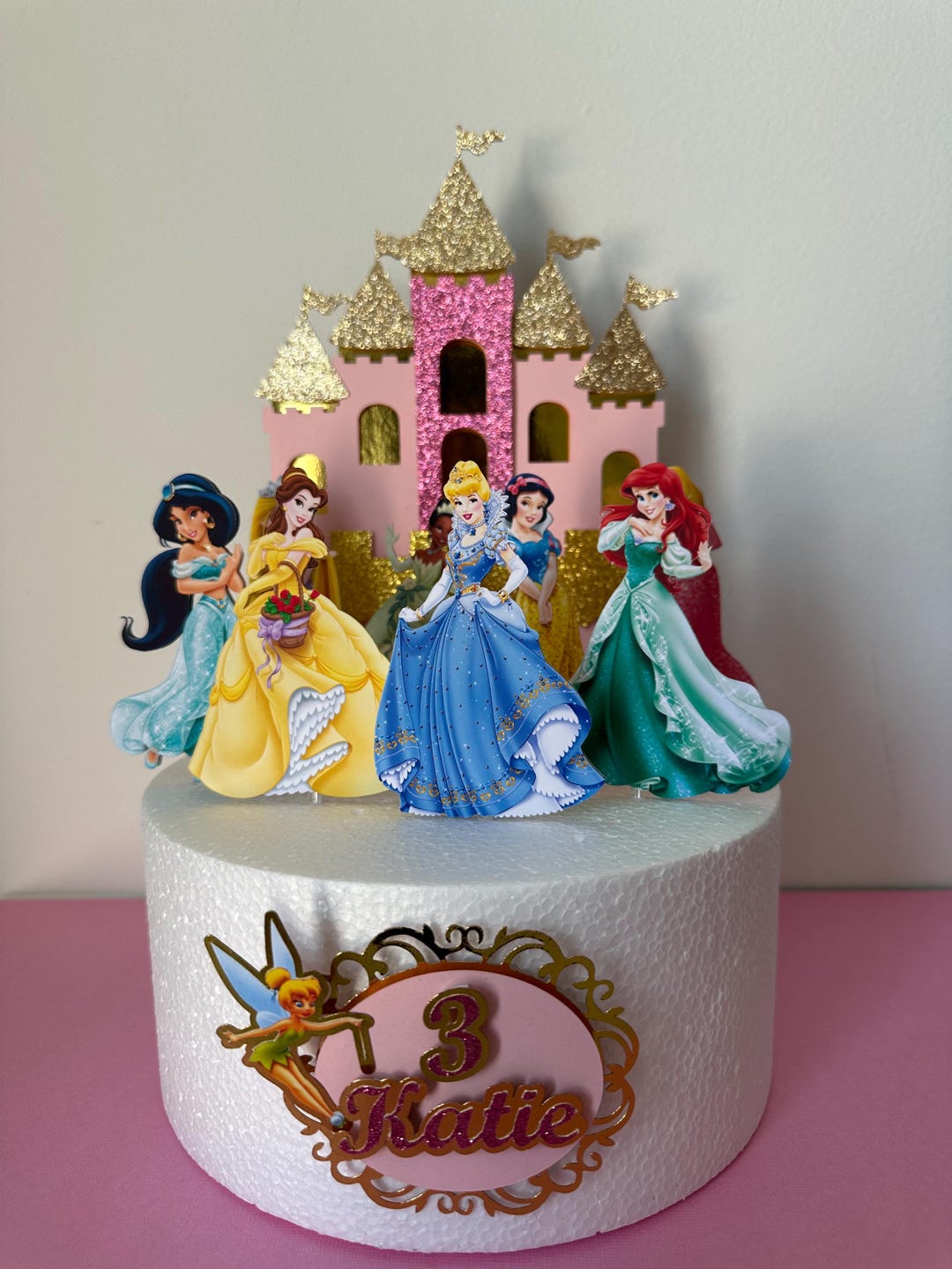 Disney Princess Cake Topper - Princess Party - Princess Birthday ...