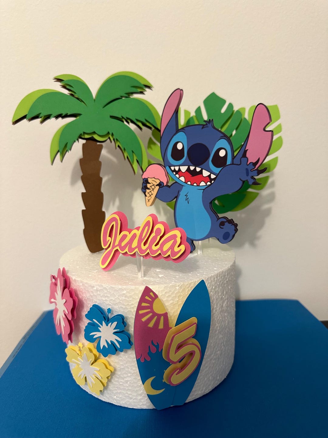 Stitch Cake Topper - Stitch Cake Topper - Stitch Cake Charm - Stitch ...