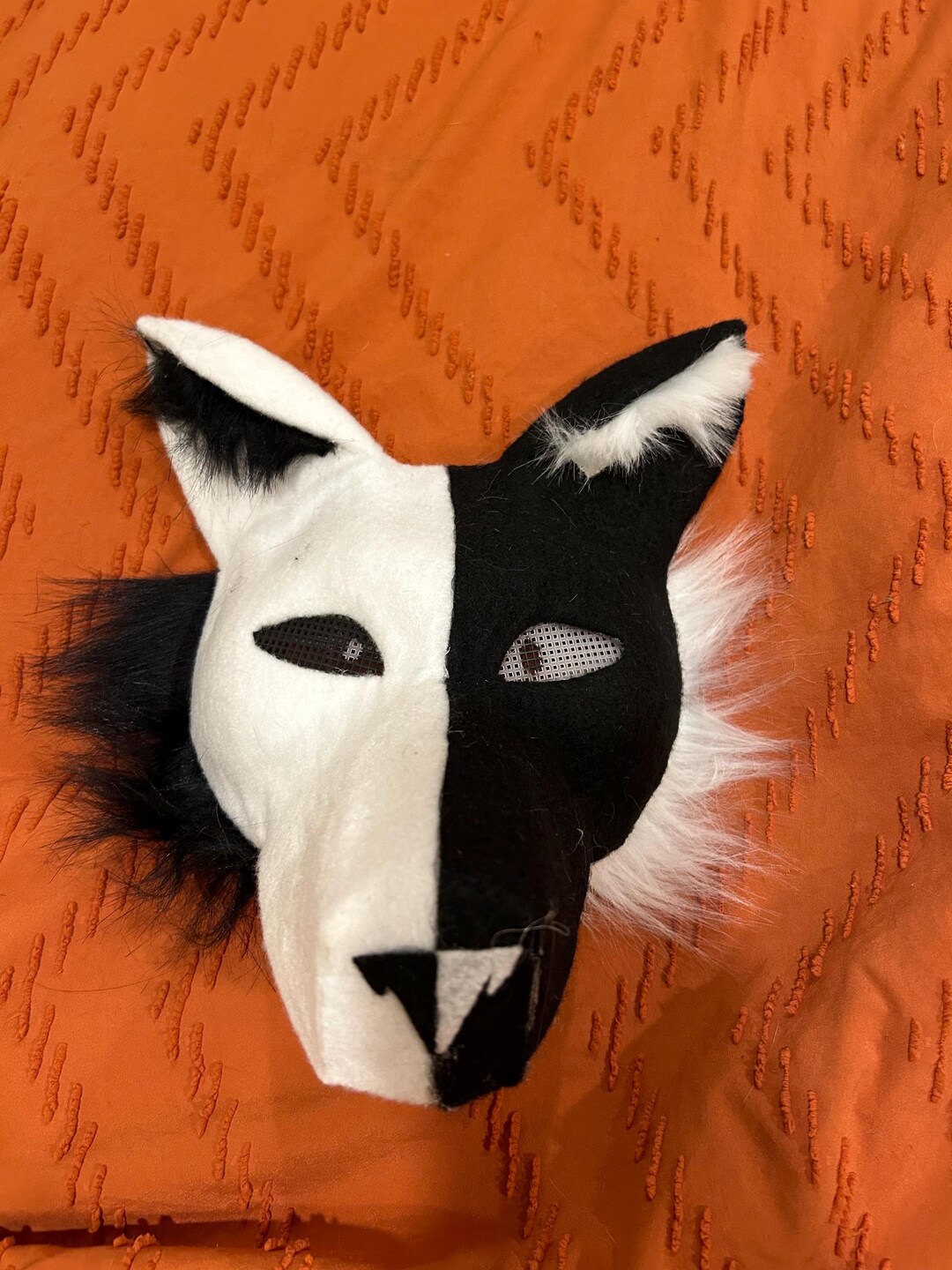Two-faced Dog Mask (cosplay) - Etsy