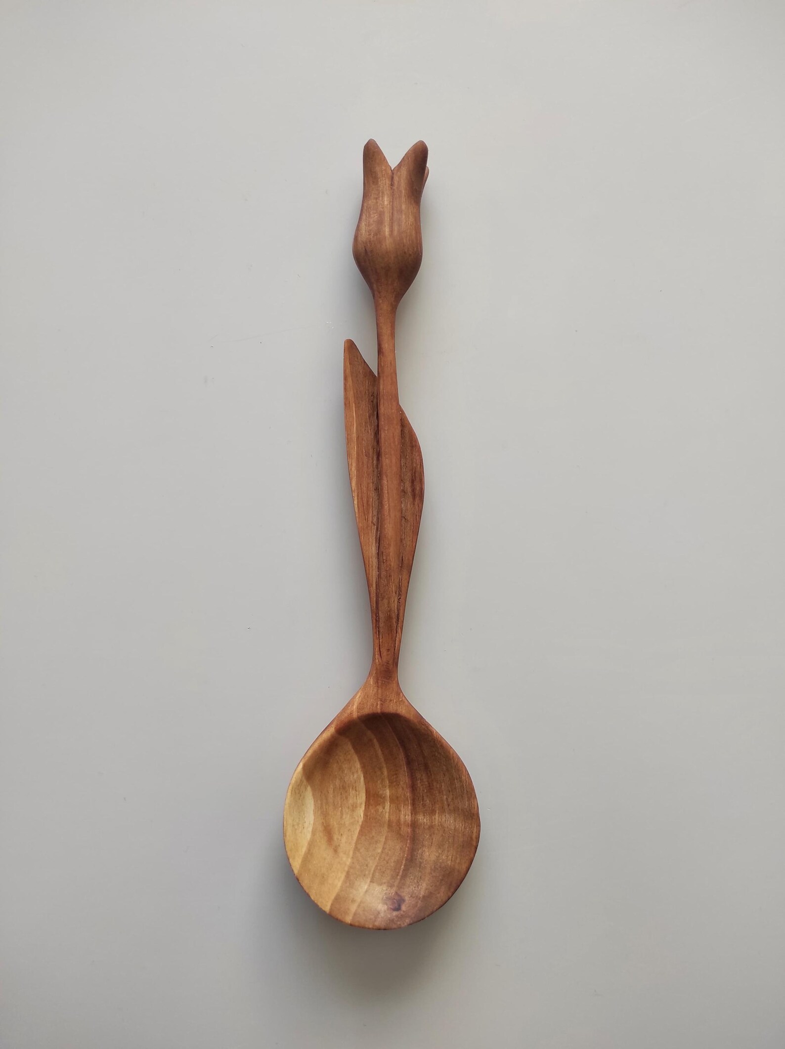 Handcrafted Wooden Serving Spoons | Natural Rustic Design | Artisanal ...