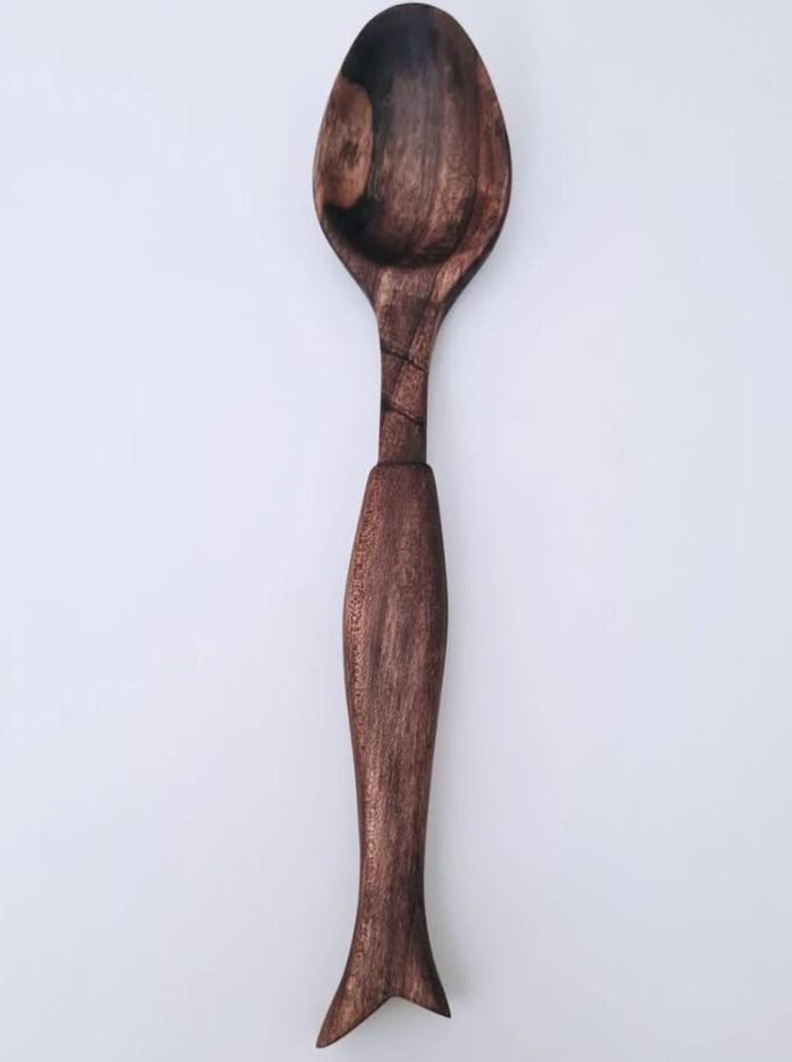 Handcrafted Wooden Spoon Set - Natural Wood, Unique Design, Kitchen ...