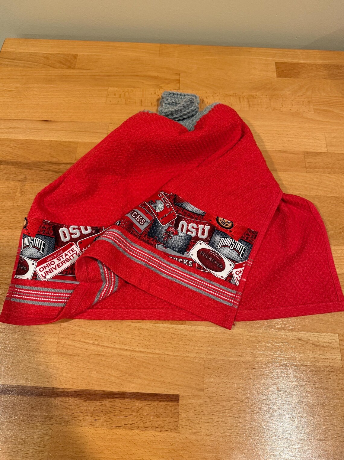 The Ohio State Hanging Kitchen Towels Hanging Hand Towel, Hanging ...