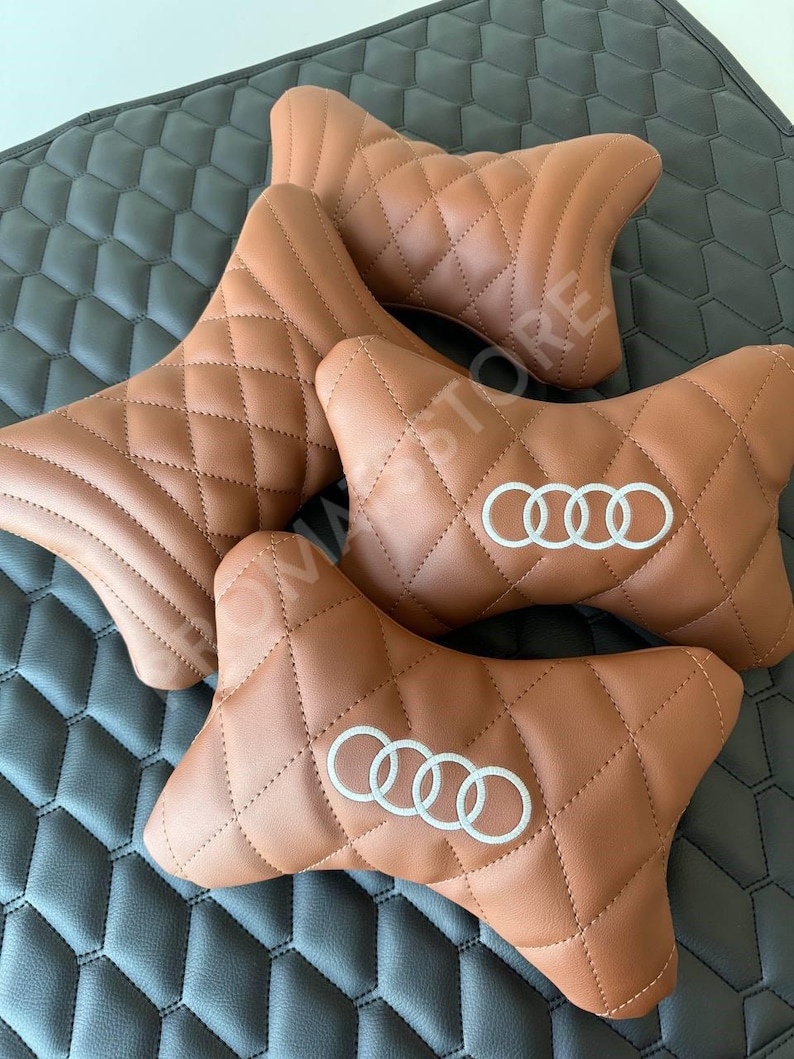 Personalized Car Pillows, Leather Car Pillows, Eco-leather Car Pillows ...