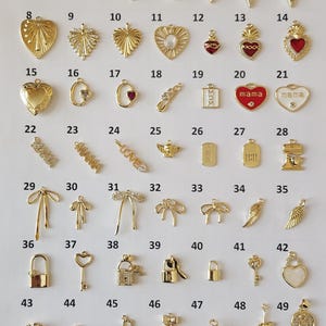 Add on Charms for Journal, Planner & Jewelry. Personalized Meaningful ...