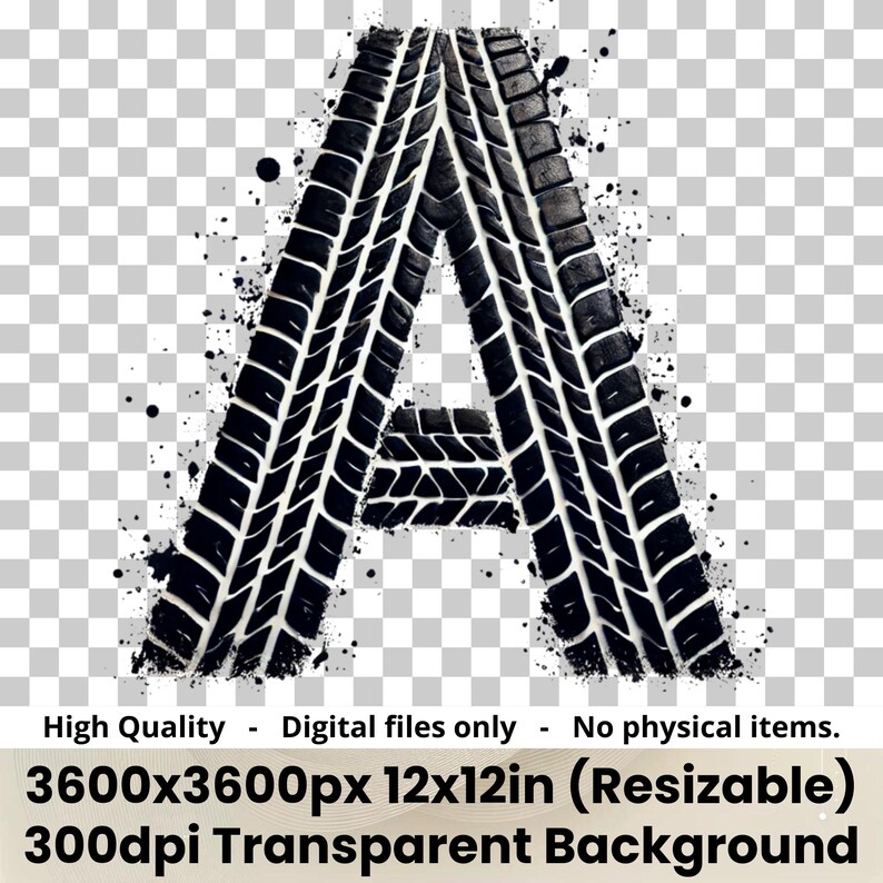 Tire Track Png Tire Track Font Tire Font Tire Letters Racing Letters ...