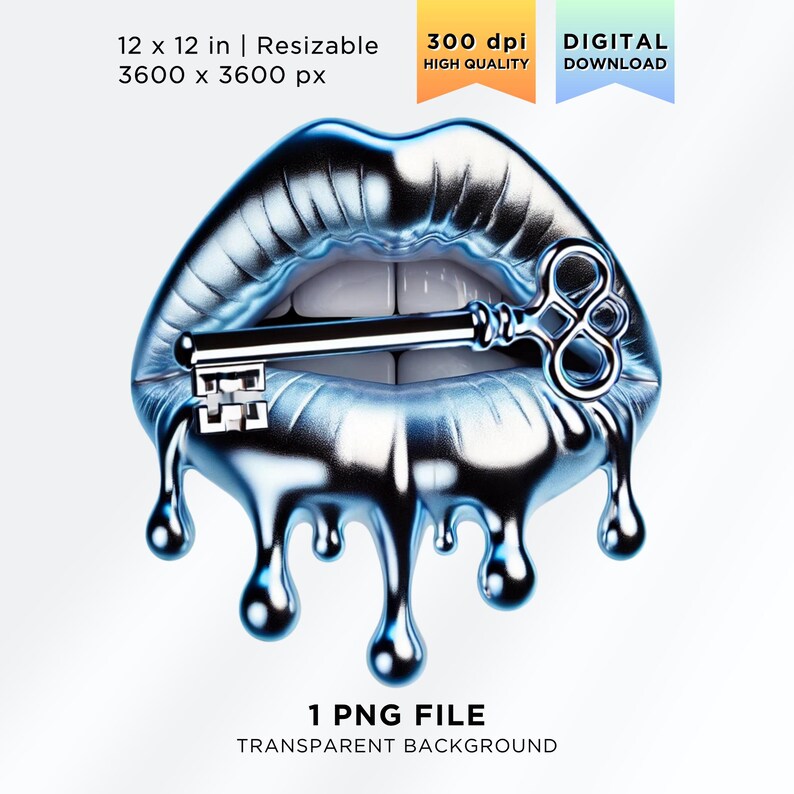 Mercury Dripping Lips Png, Silver Dripping Lips Png, Mercury Dripping ...