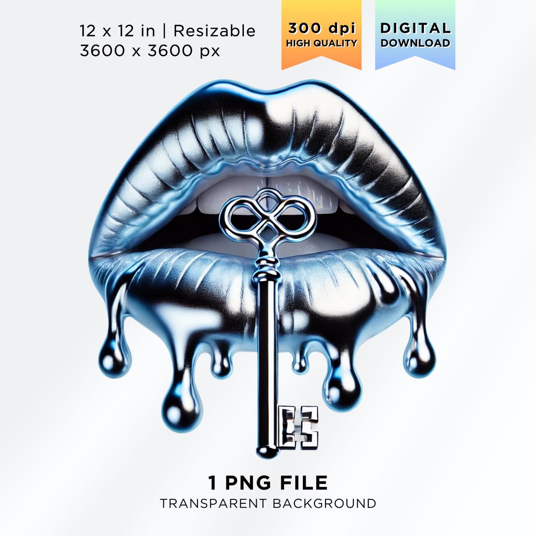 Mercury Dripping Lips Png, Silver Dripping Lips Png, Mercury Dripping ...