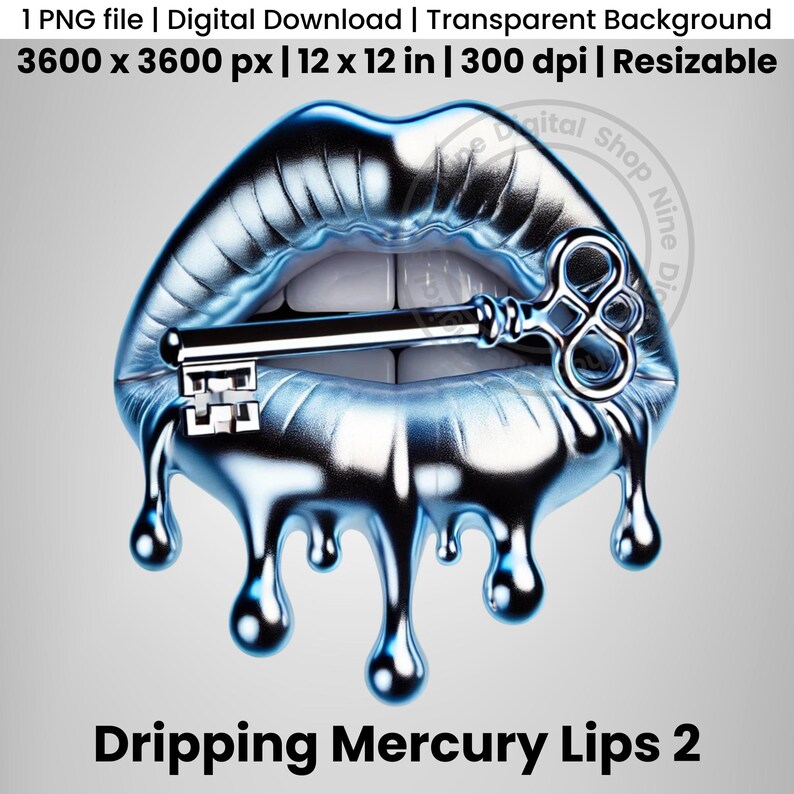 Mercury Dripping Lips Png, Silver Dripping Lips Png, Mercury Dripping ...